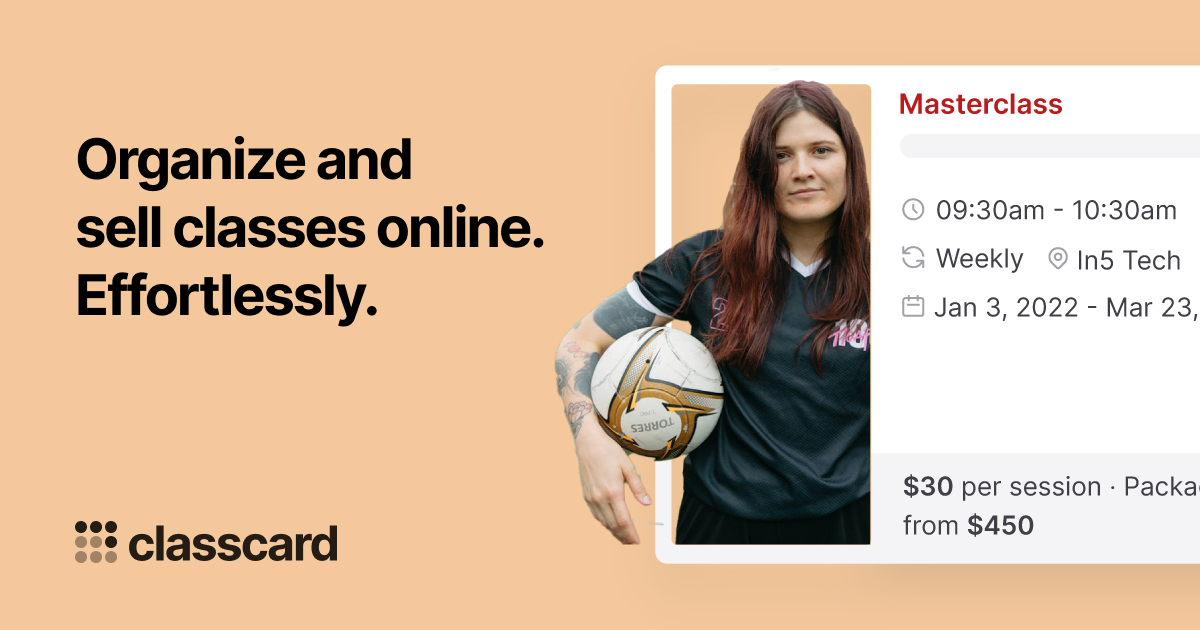 Classcard | Football academy management platform